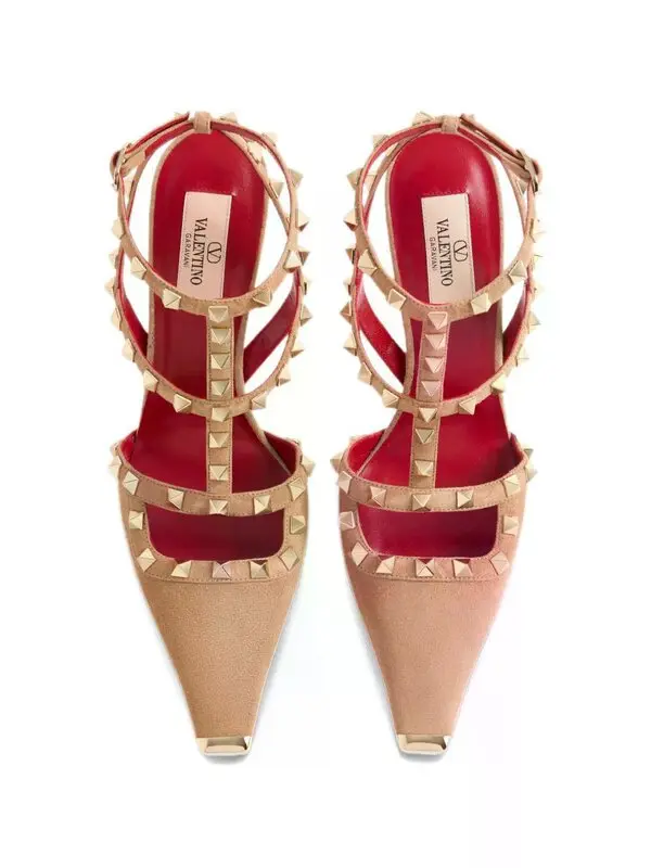 Valentino Garavani Rockstud Suede Pumps 100mm