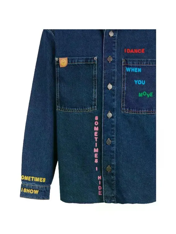 Mira Mikati Riddle Embroidered Denim Jacket