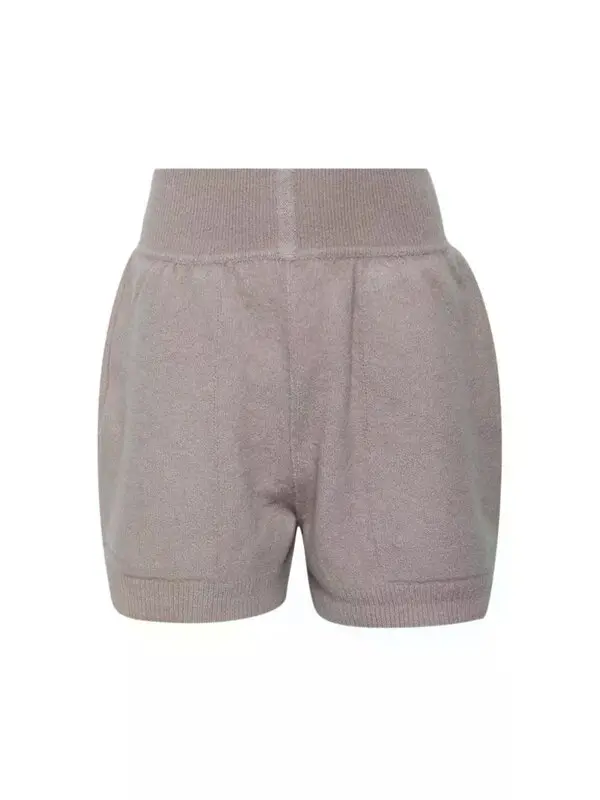 Rick Owens Fine-knit Cashmere-blend Shorts