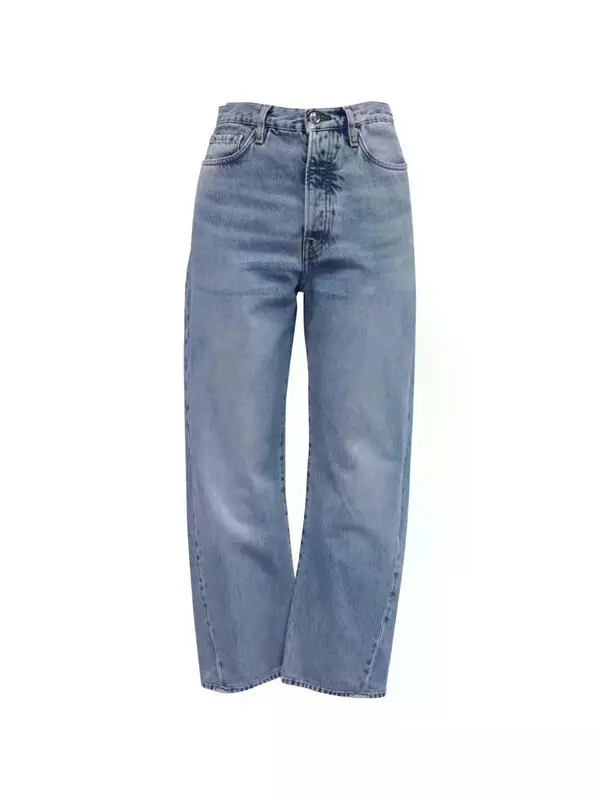 TOTEME Twisted Seam Straight-leg Jeans