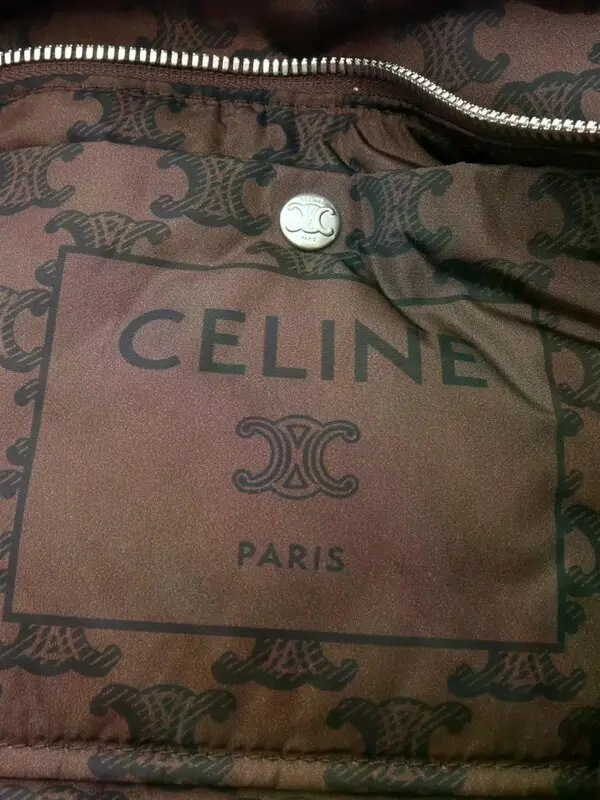 Celine Triomphe-pattern Sling Bag
