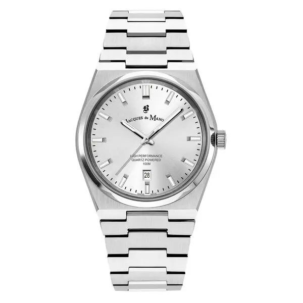 JACQUES DU MANOIR Gents Horizon Stainless Steel Watch With Dial - Silver