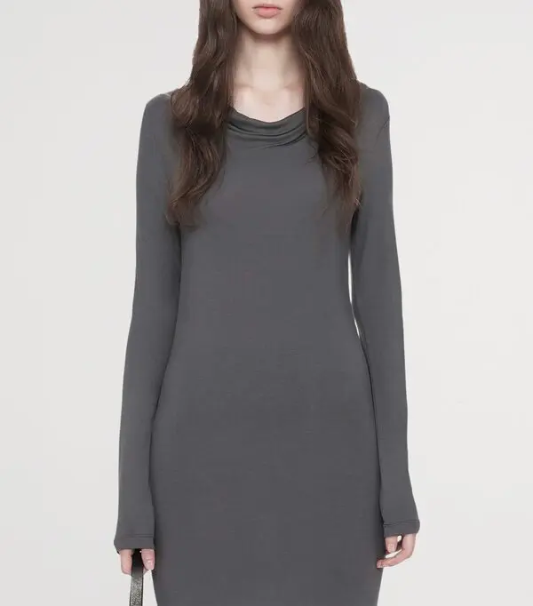 ALLSAINTS Cowl-neck Lilla Midi Dress