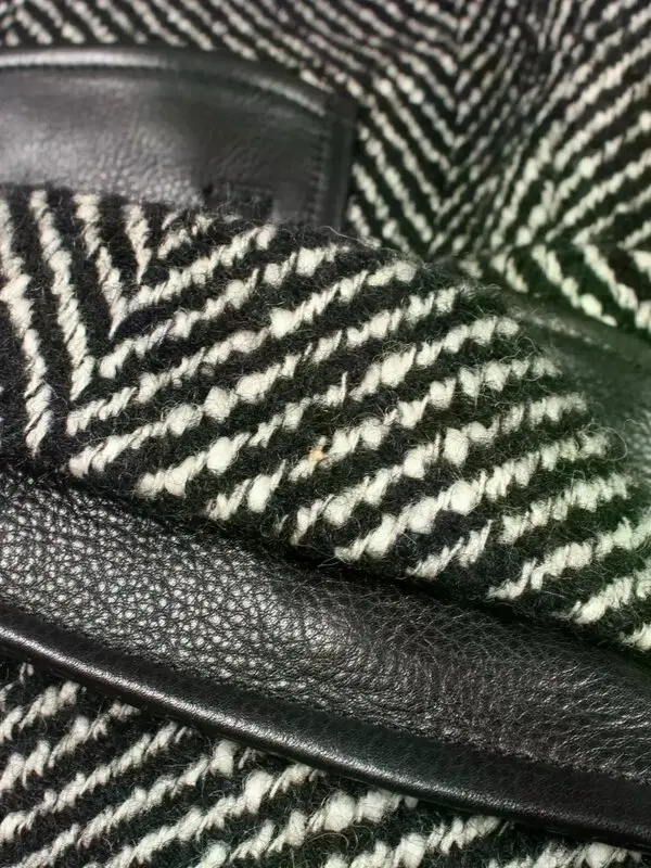 Sacai 2010s Herringbone Panelled Jacket