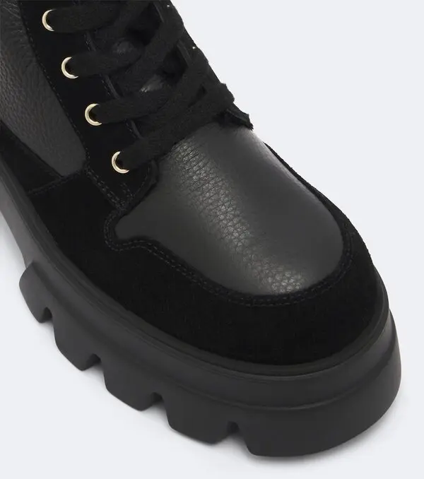 Bogner Sapporo Shearling-lined Leather Lace-up Boots