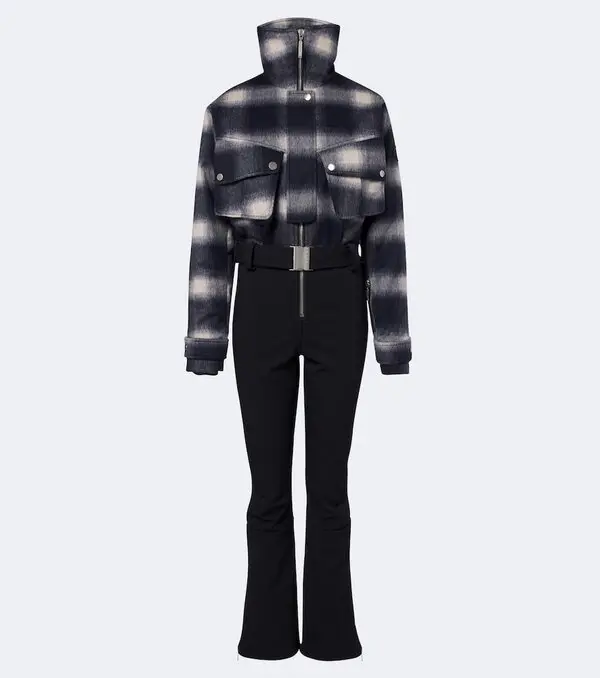 Cordova Telluride Checked Wool-blend Ski Suit