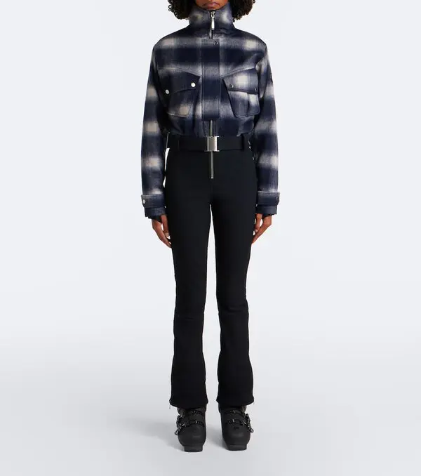 Cordova Telluride Checked Wool-blend Ski Suit