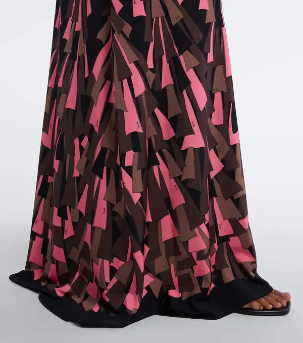 Emilio Pucci Baiadera Jersey Maxi Skirt