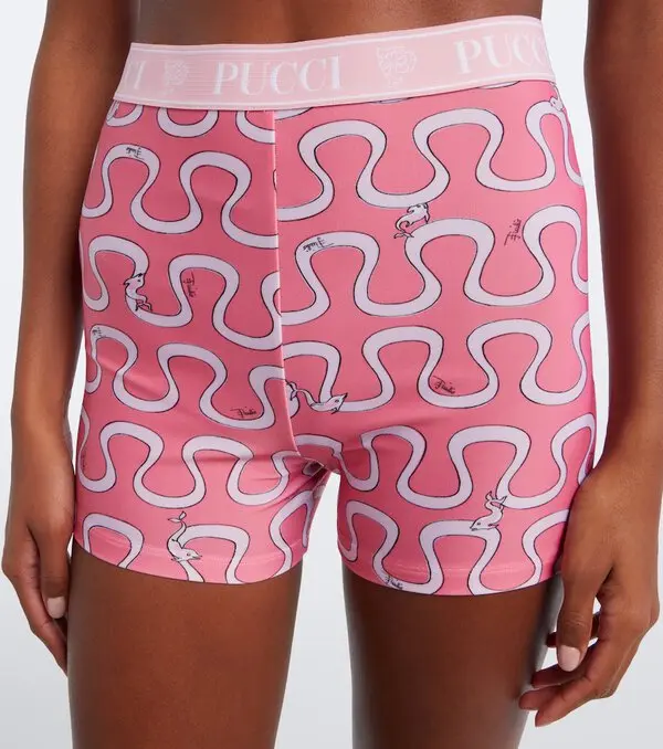 Emilio Pucci Onda Jersey Shorts