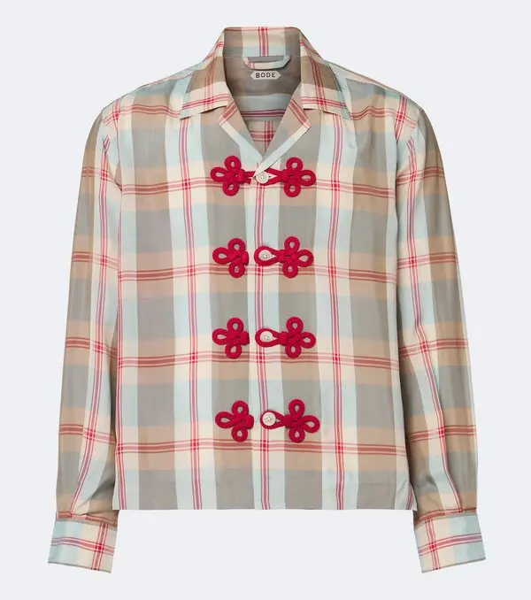 BODE Canyon Checked Shirt