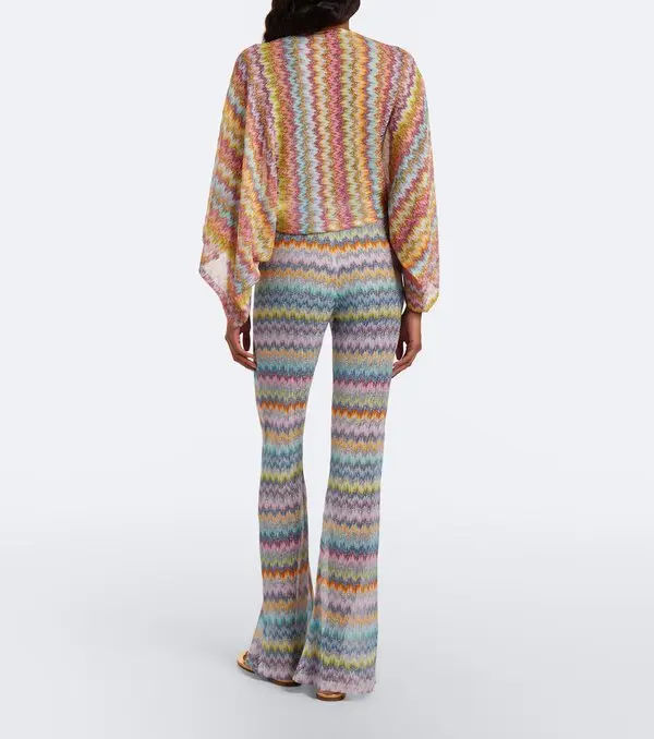 Missoni Lame Flared Pants