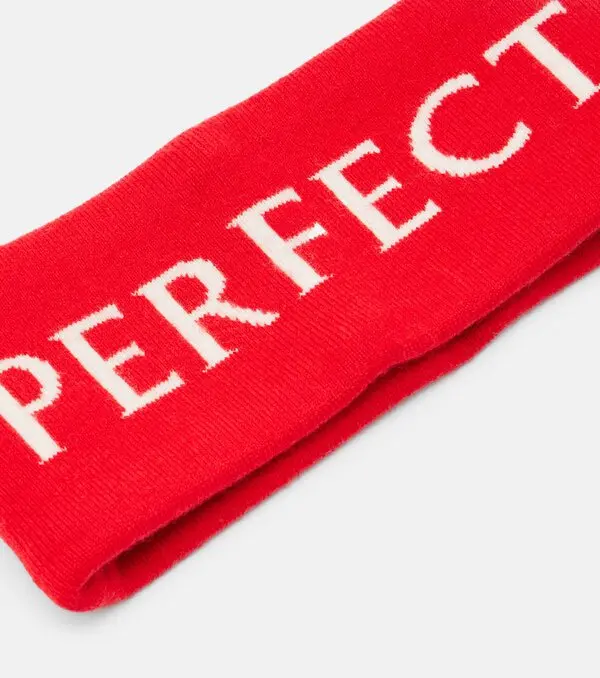 Perfect Moment Logo Wool-blend Headband