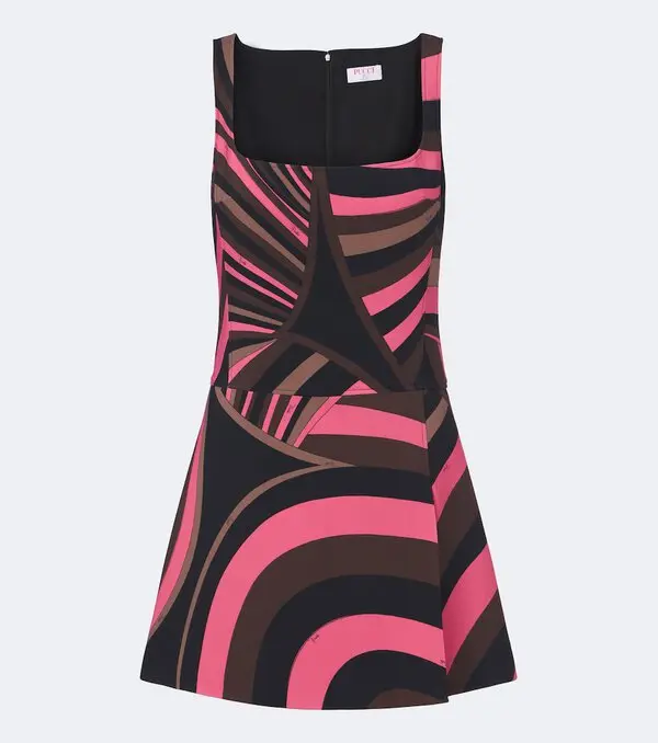 Emilio Pucci Iride Cady Minidress