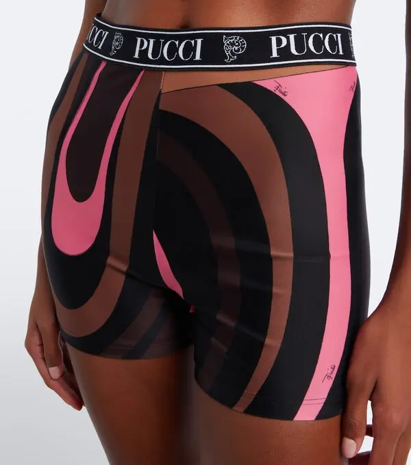Emilio Pucci Marmo Jersey Shorts