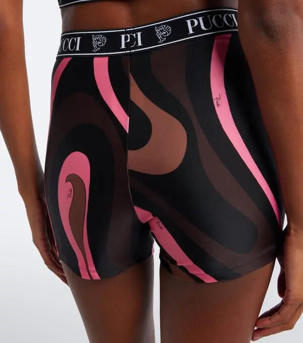 Emilio Pucci Marmo Jersey Shorts