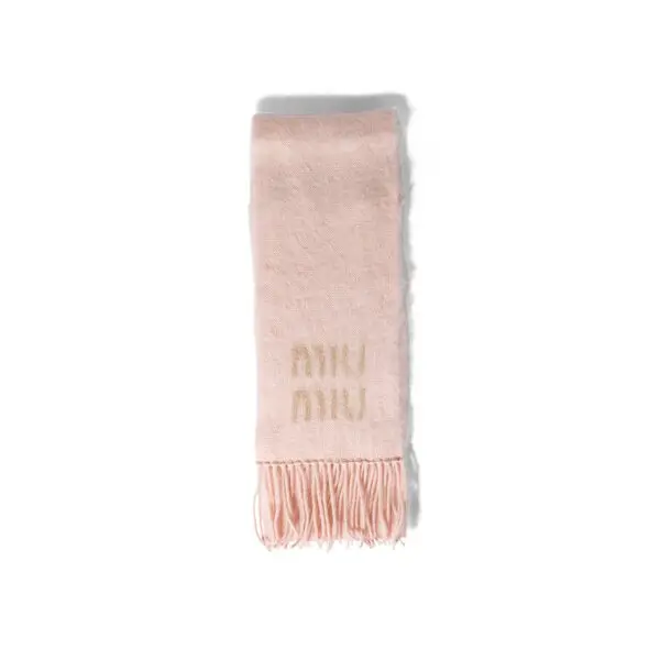 Miu Miu Wool And Mohair Scarf