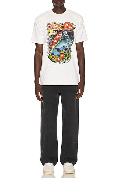 ONE OF THESE DAYS X Revolve X Fwrd Miami Design 01 Tee - Bone