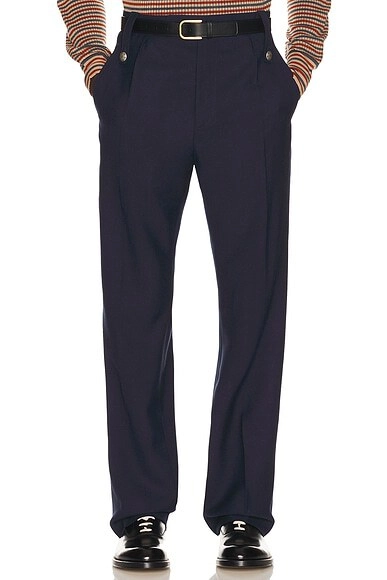 Marni Straight Leg Trousers - Eclipse