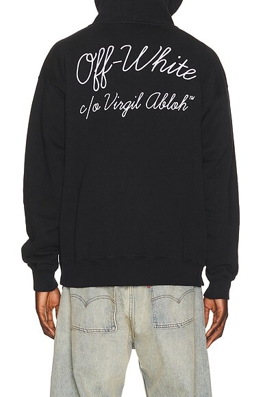 Off-White Script Logo Skate Hoodie