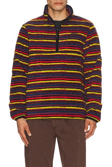 Gramicci Thermal Fleece Pullover - Multi-stripe