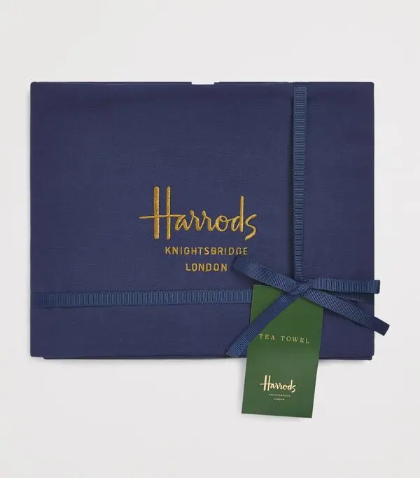 Harrods Cotton Britannia Tea Towel