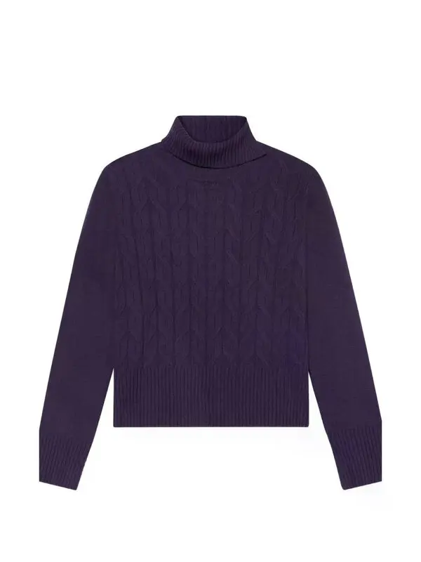 Brooks Brothers Cable-knit Turtleneck Sweater
