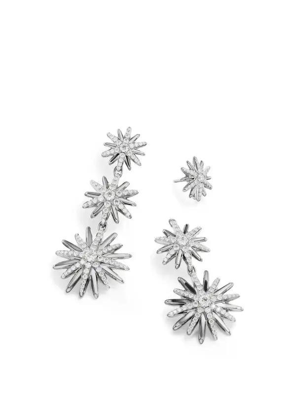 David Yurman Starburst Diamond Earrings