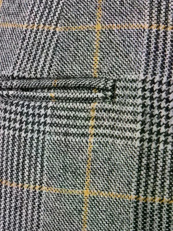 Kenzo Checks Wool Trousers