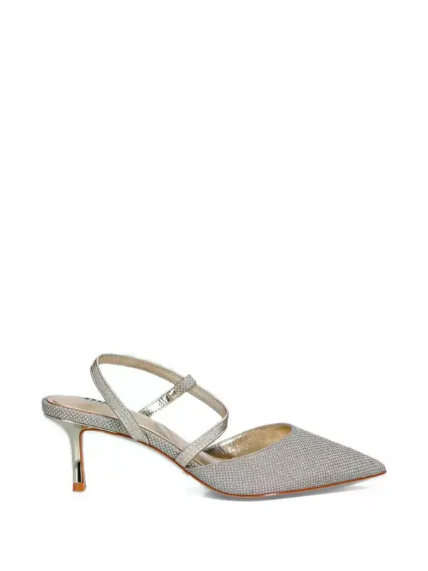 Dune London Charming Glitter-effect Slingback Pumps
