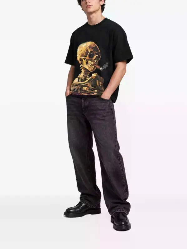 MELT Skeleton-print T-shirt