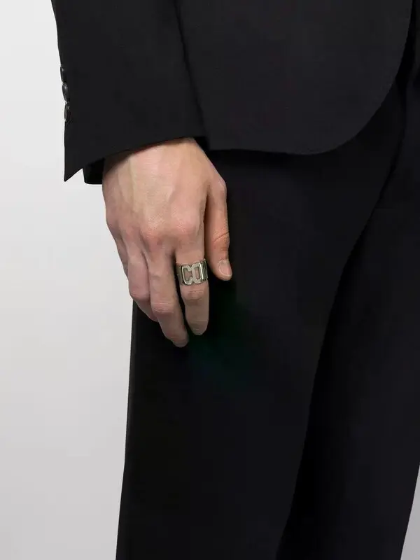 Dsquared2 Sculpted Logo Ring
