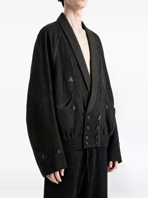 ZIGGY CHEN Double-breasted Shawl-collar Jacket