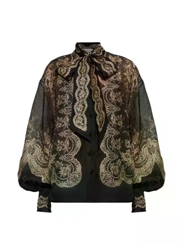 Zimmermann Clash-tie Blouse