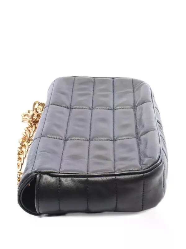 Celine 2010s Quilted Chain Shoulder Bag