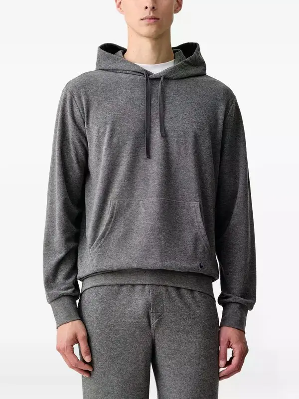 Polo Ralph Lauren Polo Pony Drawstring Hoodie - Grey