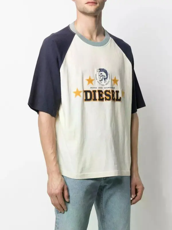 DIESEL® Logo Embroidered T-shirt