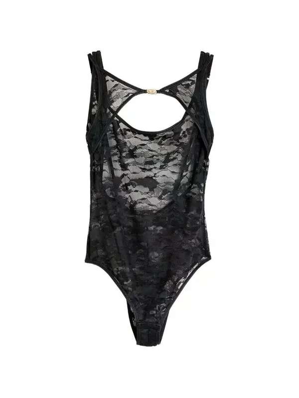 DIESEL® Bodysuit In Camo Lace