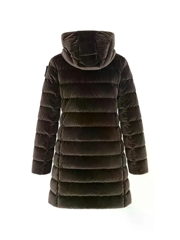 BLAUER. Quilted Hooded Coat