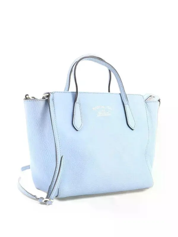 Gucci Swing Tote Leather Mini Crossbody Bag