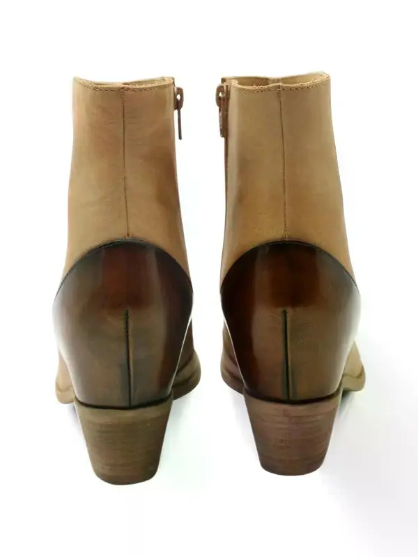 MAISON MARGIELA Round-toe Block-heel Ankle Boots