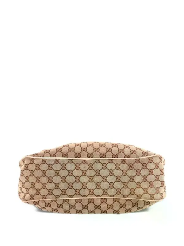 Gucci Sukey Gg Canvas With Leather Medium Hobo Bag