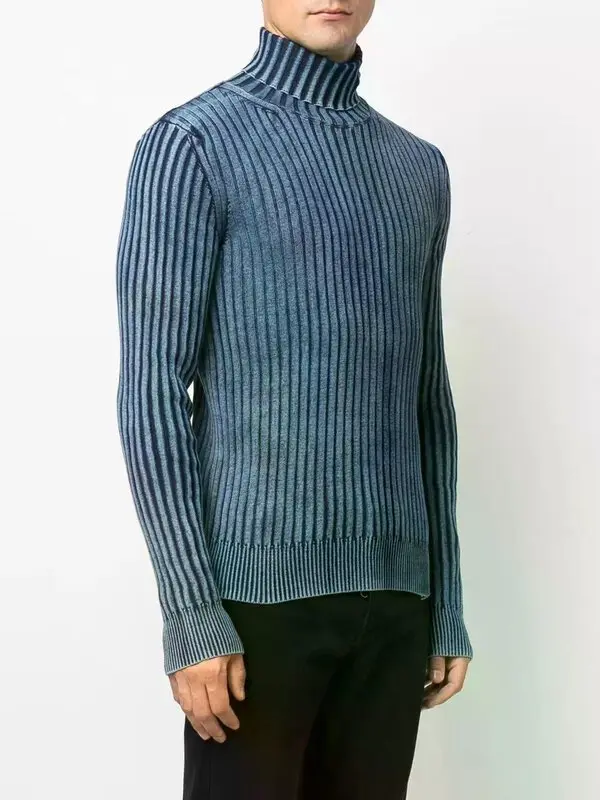 DIESEL® Ribbed-knit Roll-neck Jumper