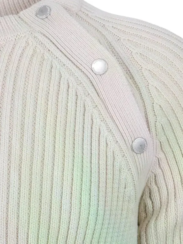 CARRER Pier Snap Ribbed-knit Sweater