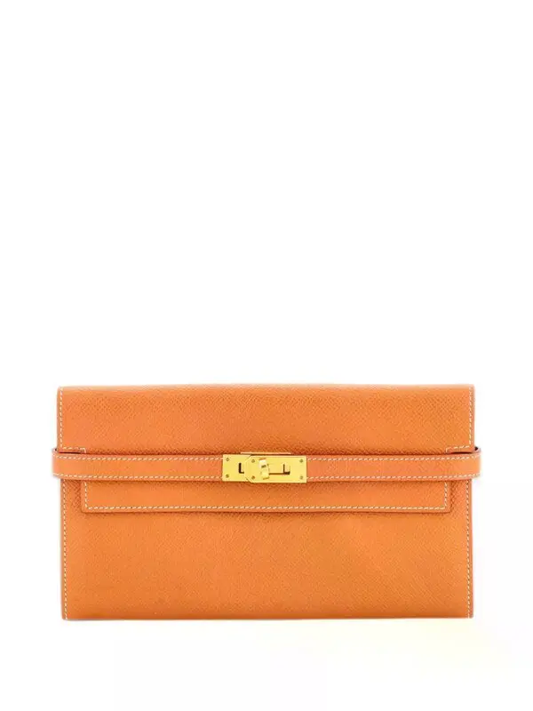 Hermès Kelly Wallet Epsom Long Small Wallets