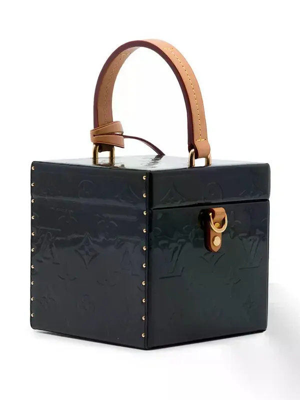 LOUIS VUITTON 2019 Monogram Vernis Bleecker Box Vanity Bag