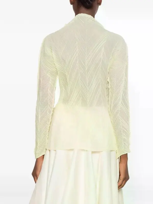 Issey Miyake Zigzag Pleats Top