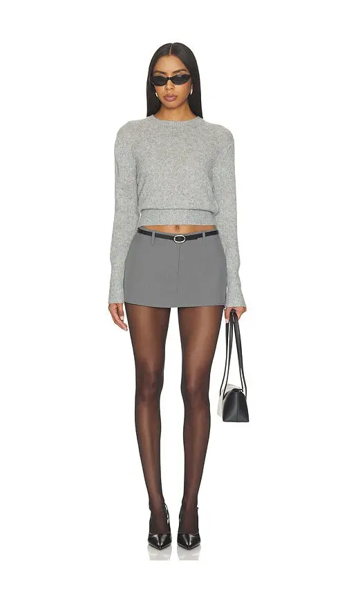 W. CASHMERE Laurel Cinched-waist Sweater