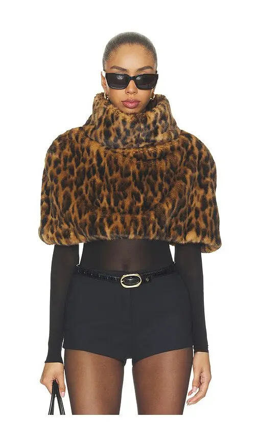 Norma Kamali Turtle Capelet