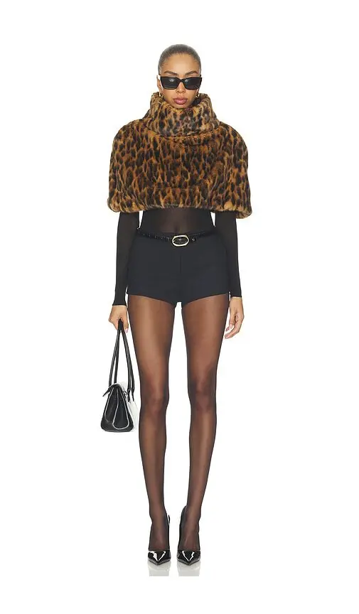 Norma Kamali Turtle Capelet
