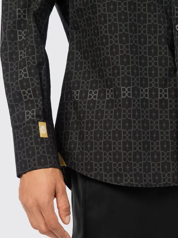 BILLIONAIRE Monogram Silk Shirt